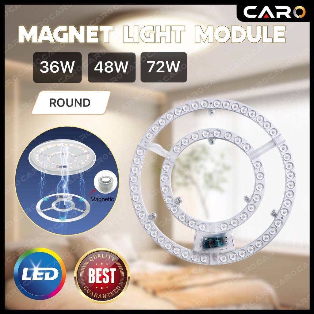 MODULE LED 36W/48W/72W ROUND CIRCULAR TUBE REPLACEMENT CEILING LIGHT ...