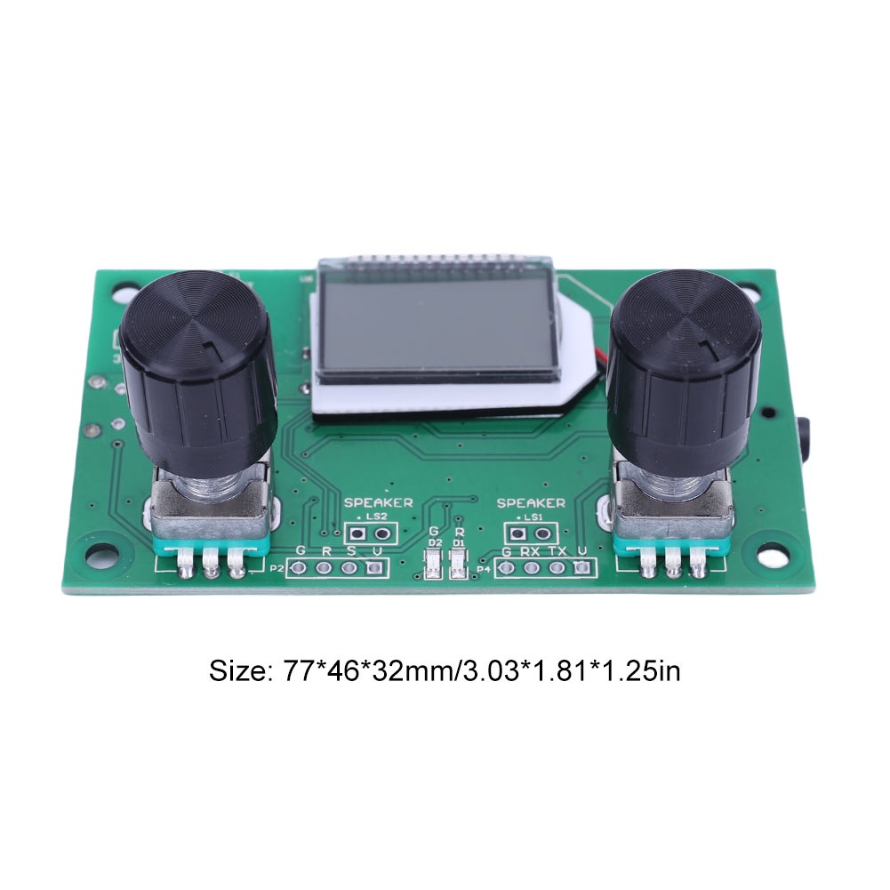 Fm Stereo Receiver Module with LCD Display FM Stereo Circuit Board 50Hz ...