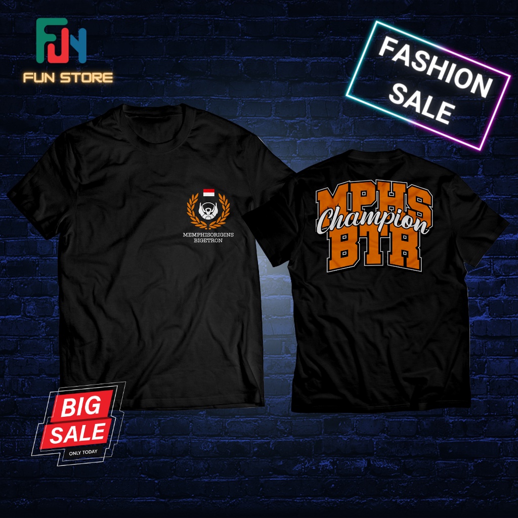 Kaos BTR x MEMPHIS Retro Future Moslem Evos Echo Onic Over Size S M L ...