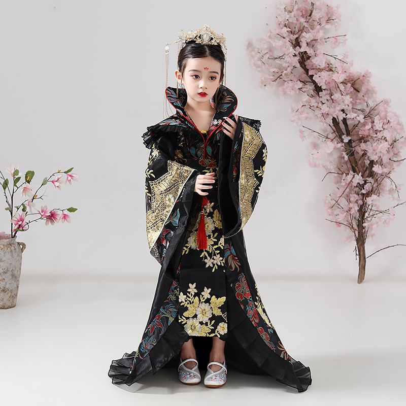 C2/children's Costume Spring Autumn Costume Girls Tang Dynasty Palace ...