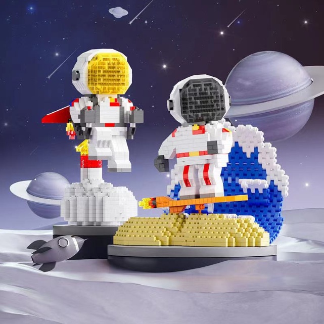 SUMAIRU Space Design Micro Particles Building Nano Block Children Adult ...