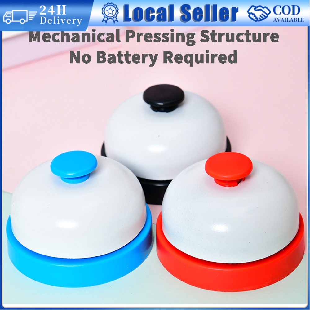 Hand Pressing Service Bell Desk Bell Reception Desk Bell Ring Loud ...