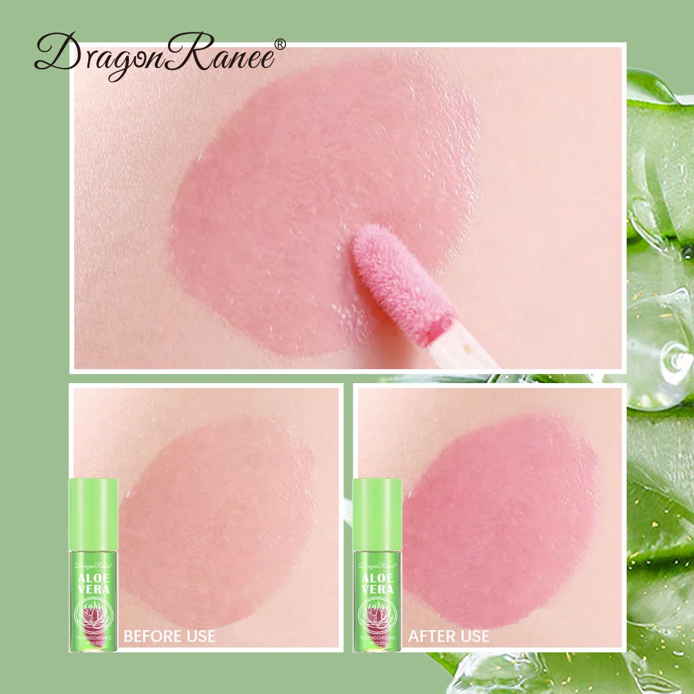 Dragon Ranee Natural Aloe Lipstick Lip Tint Long Lasting Waterproof ...