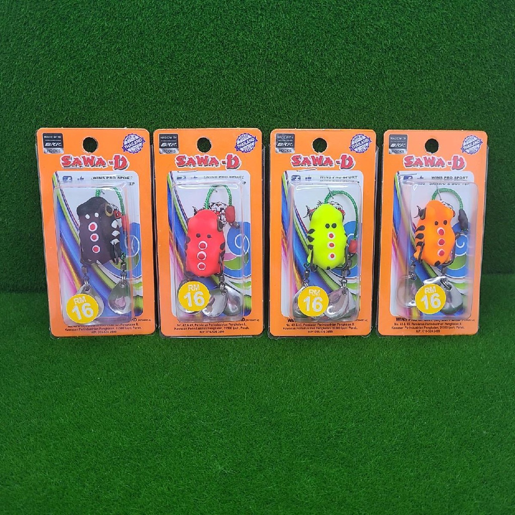 SAWA D TURBO FROG SOFT LURE FOR FISHING | Shopee Malaysia