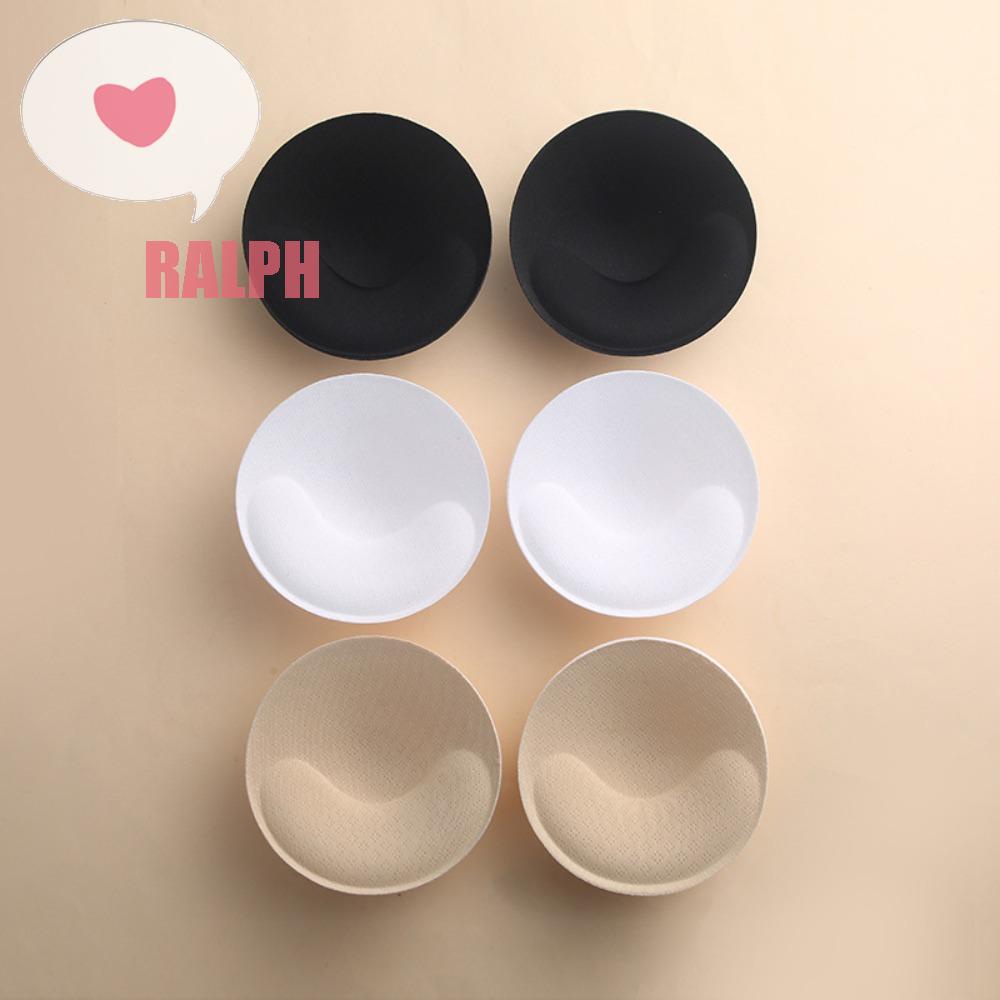 RALPH Bra Pads Swimsuit Breathable Removable Round Chest Cups Sponge ...
