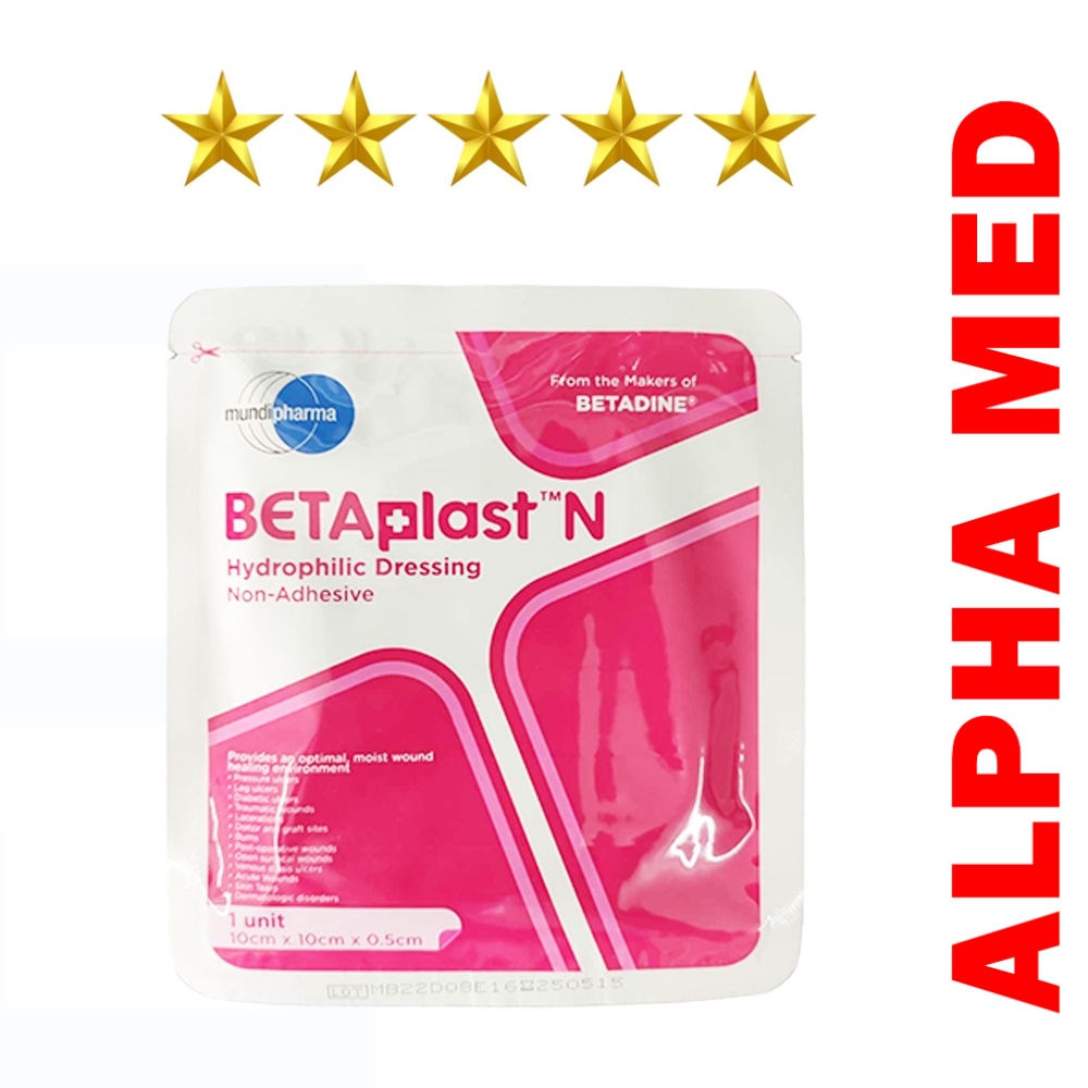 Betaplast Pink N Hydrophilic Dressing Non-adhesive (sold per piece ...