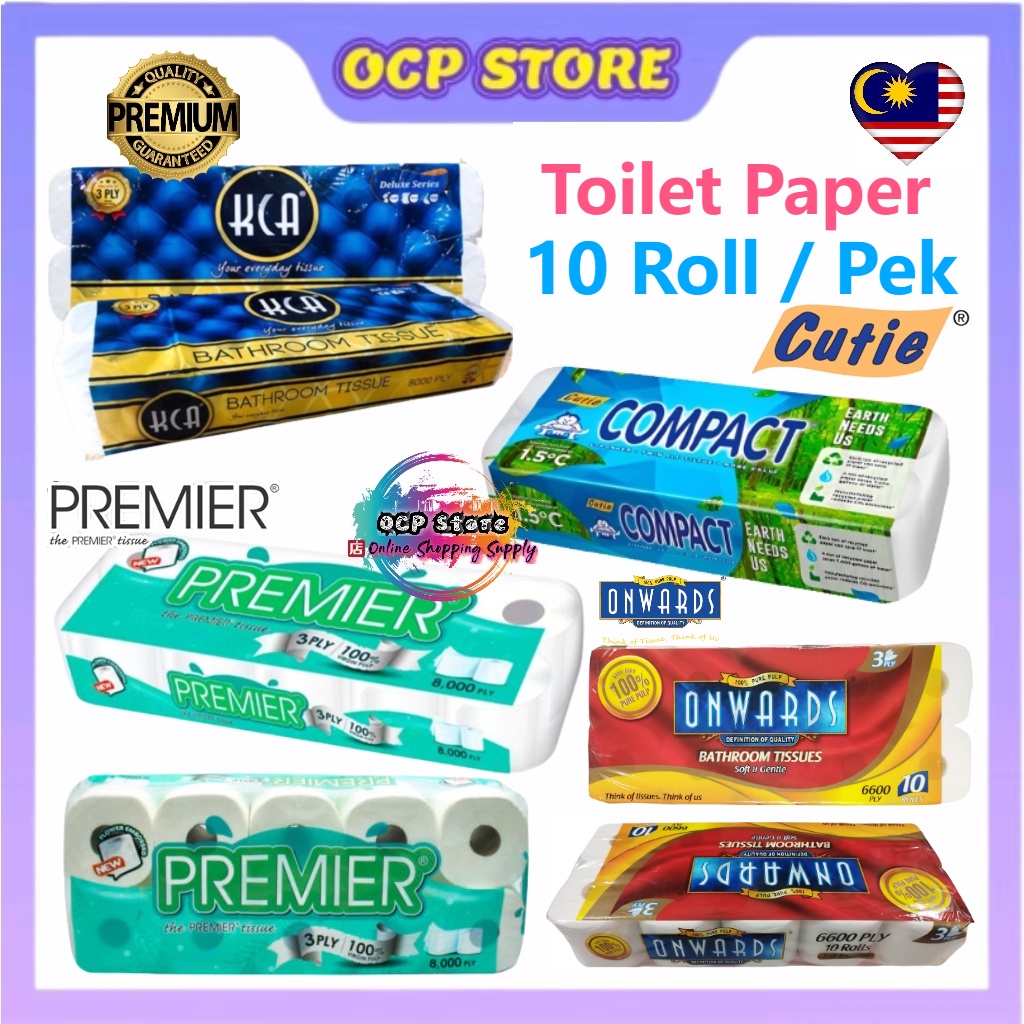 【New】KCA / Premier / Compact Toilet paper Premium Bathroom Tissue ...