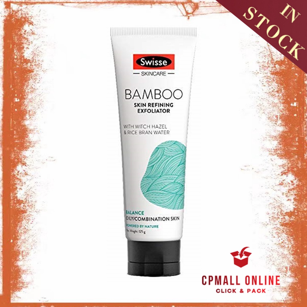 [In Stock] Swisse Skincare 青竹洁面膏 Bamboo Skin Refining Facial Exfoliant ...