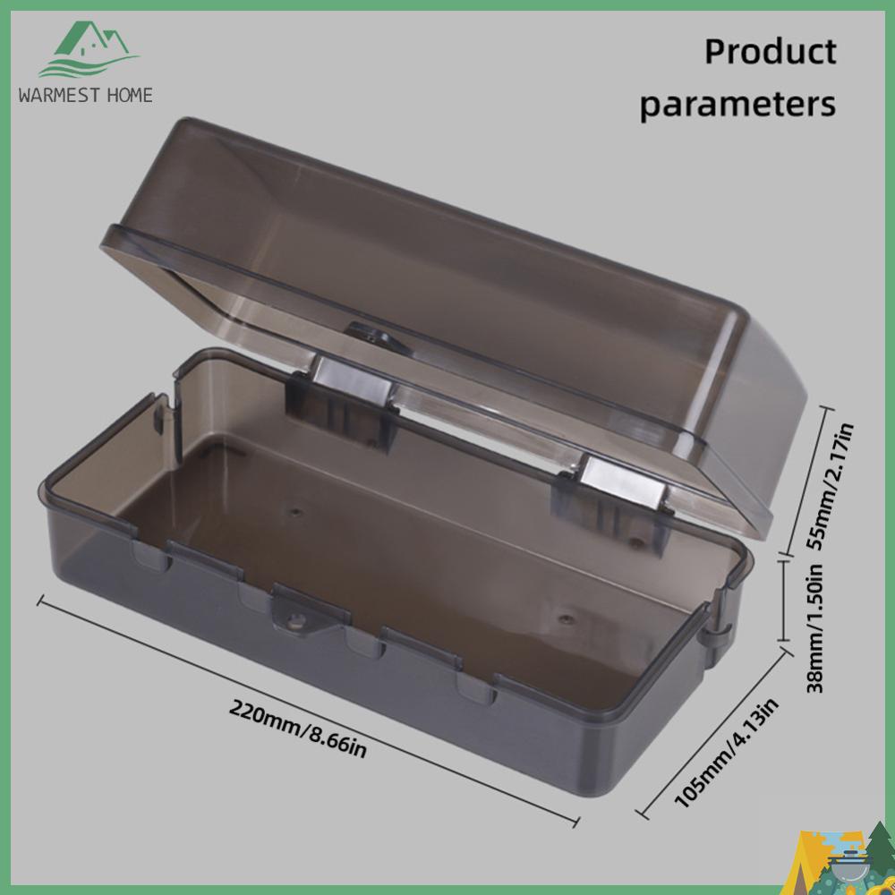 {Warm}Large Outdoor Electrical Box Lockable Waterproof Outdoor Extension Cord Cover Box Protect ...