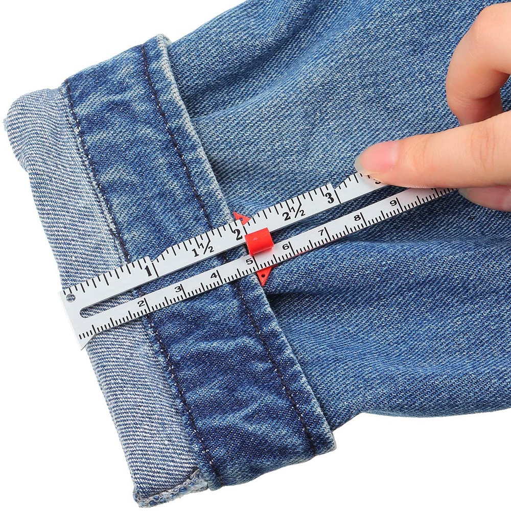 Handmade Patchwork Ruler Aluminum Seam Allowance Edge Ruler DIY Ruler ...