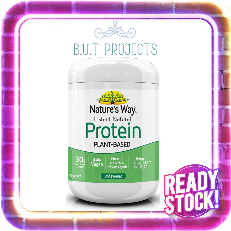 [100% IMPORT Date: 12/2025] Nature's Way 有机蛋白粉原味 Instant Natural ...
