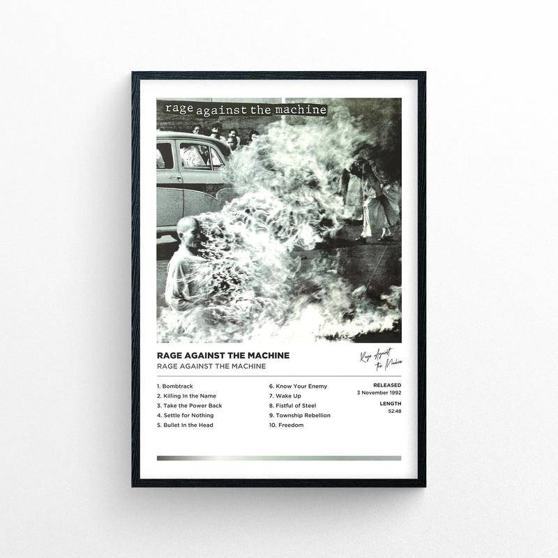 Rage Against The Machine - Rage Against The Machine Poster Print ...