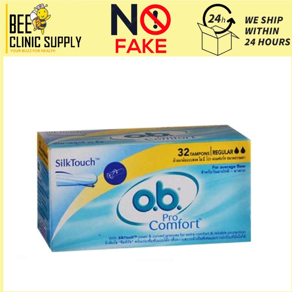 Ob Pro Comfort Tampon - Regular (32s) | Shopee Malaysia