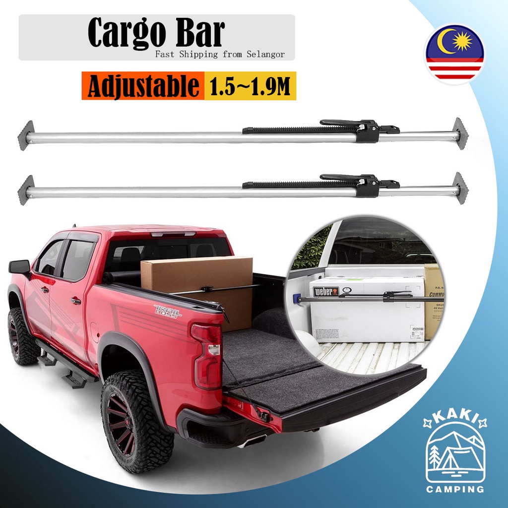 【COD】Adjustable Ratcheting Cargo Bar 1500mm - 1900mm 4x4 Truck Bed ...