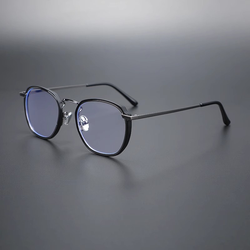 Business Glasses Frame Transparent Edge Spectacle Men Women Literary ...