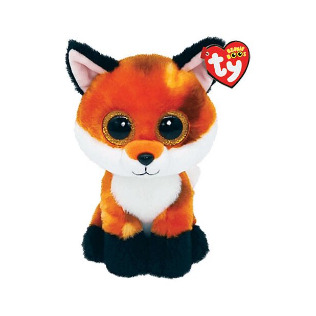 TY Beanie Boos 6" MEADOW - Orange Fox | Shopee Malaysia