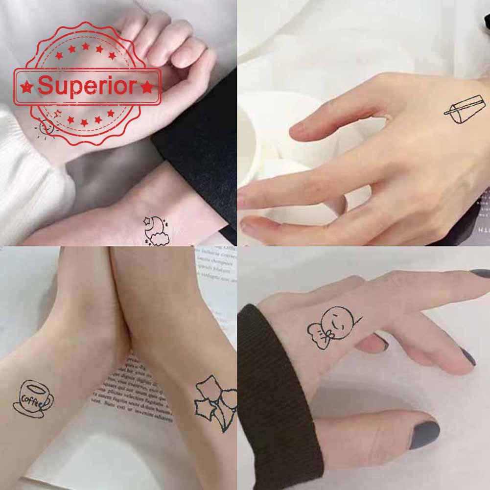 Juice Tattoo Patch Semi-Permanent For Women Sticker Waterproof Sticker ...