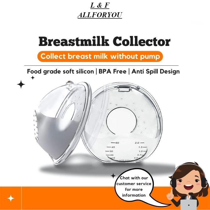 Baby Milk Collector/Shells with Volume Indicator / Pengumpul/selongsong ...
