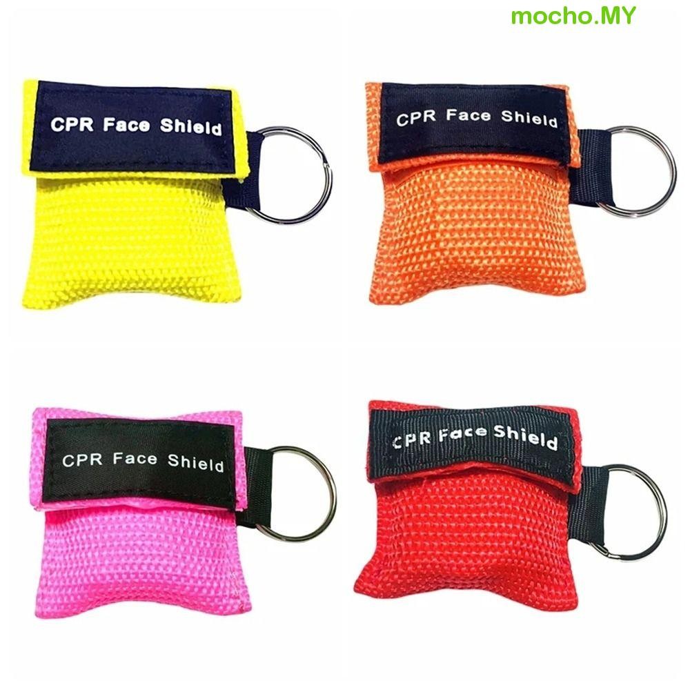 MOCHO CPR Mask, Disposable Mouth Breath Emergency Face Shield, Outdoor ...