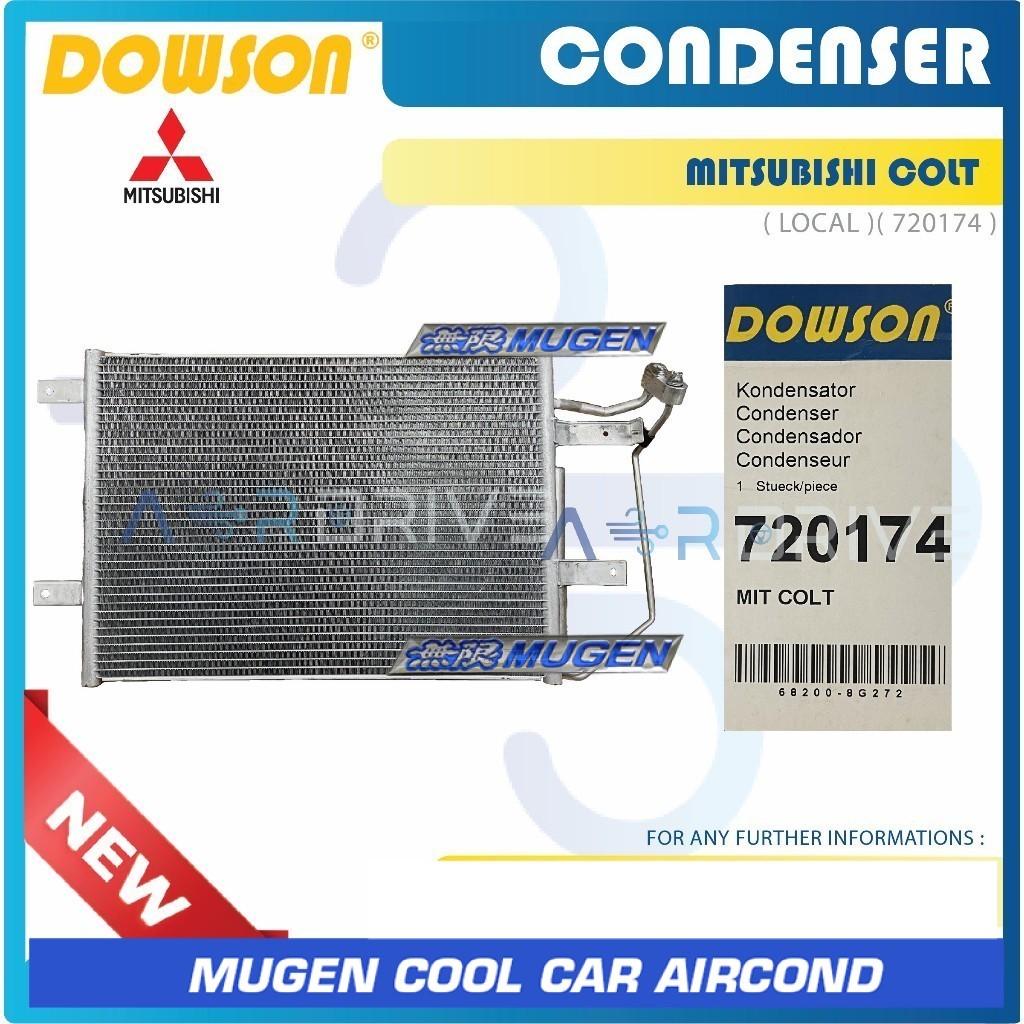 MGC- DOWSON LOCAL MITSUBISHI COLT CONDENSER 720174 | Shopee Malaysia