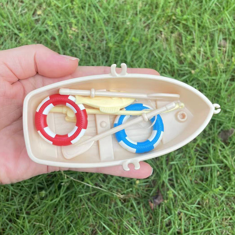 Miniature Fishing Boat Kid Toys Speed Boat Ship Toys Fishing Boat Model ...