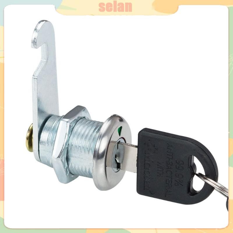 SELAN 2set Drawer Cams Lock Security Cabinet Lock with Key for Office ...