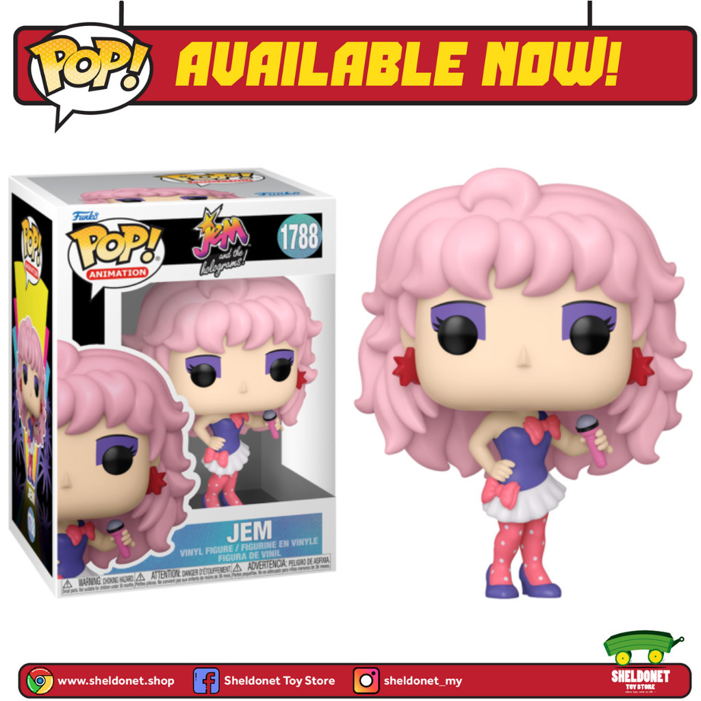 Funko Pop! Animation: Jem And The Holograms - Jem | Shopee Malaysia