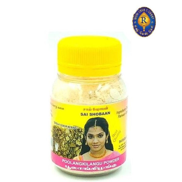 Sai Shobaan Poolan Kizhangu Powder 50g DIY Face Mask | Shopee Malaysia