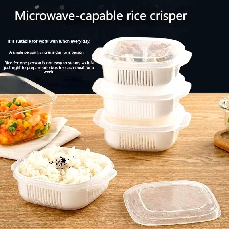 Microwave Rice Heating Packing Box Multifunctional Fridge Preservation ...