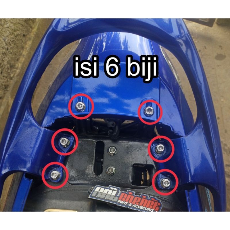 Mio braces and body connections, contents 6 pieces, stainless steel ...