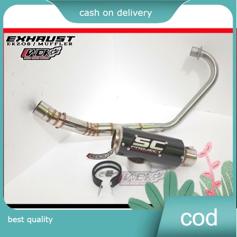 Sc project Carbon exhaust YZF-R15 V3/V4, MT15, R15M, R15MT | Shopee ...
