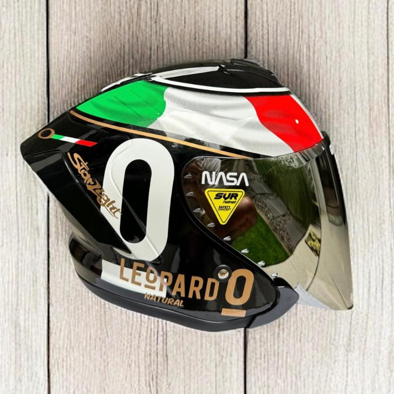 Js Armor Leopard Motif Helmet SNI | Shopee Malaysia