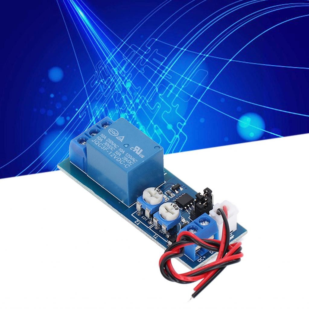 Bestchoices Relay Module Adjustable Single Delay Timer Switch Circuit ...