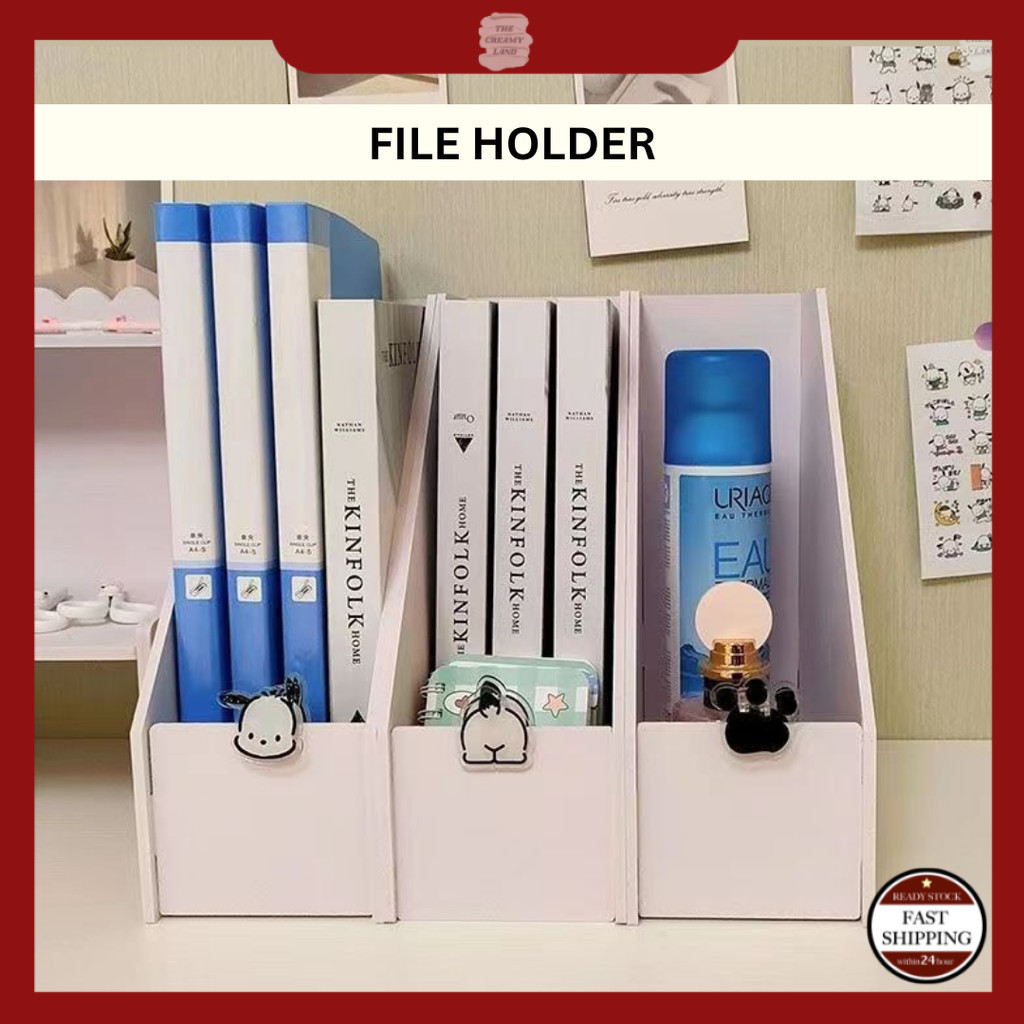 1/2 PCS File Holder Document Shelf Storage Desktop Table Organizer ...