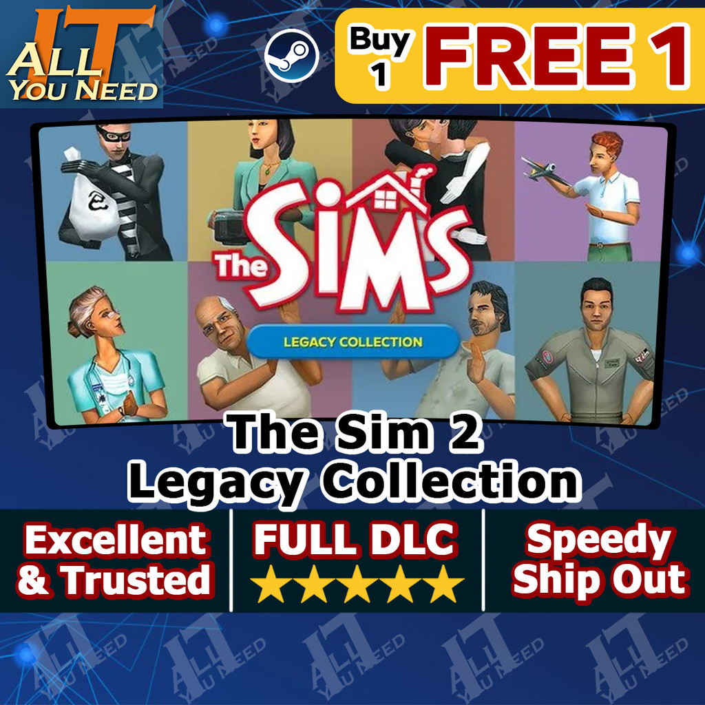 The Sims 2 Legacy Collection With FULL DLC [PC Game] Steam CDKEY ...