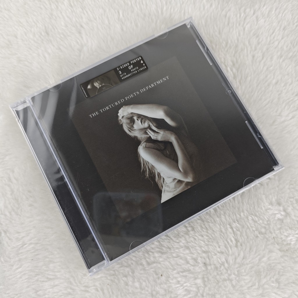 J367 TTPD Taylor Swift The Tortured Poets Department CD Album The Black Dog 2024 Pop A0204 ...