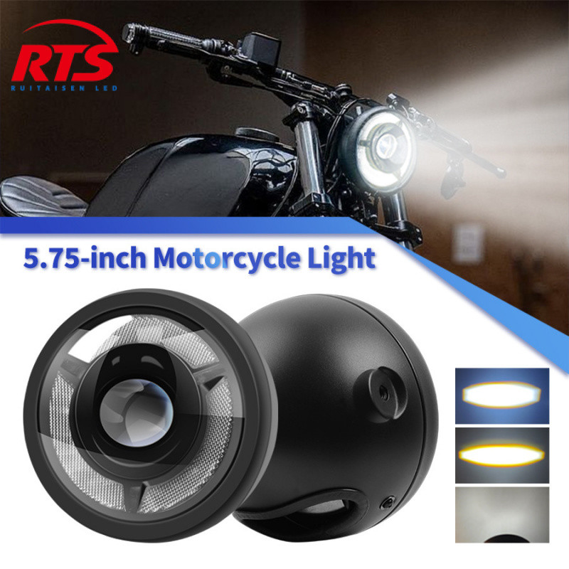 Motorcycle Special Style Headlight 19cm Distance Near Light Laser Main ...