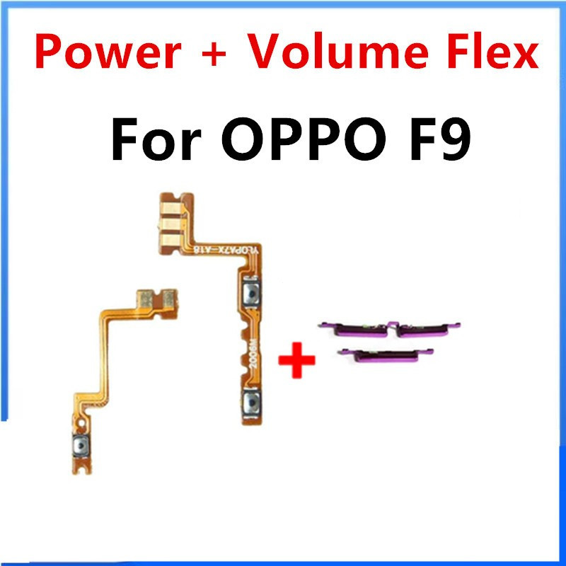 Power Volume Button Flex For OPPO F9 ON OFF RIBBON FLEX Cable Side Key ...
