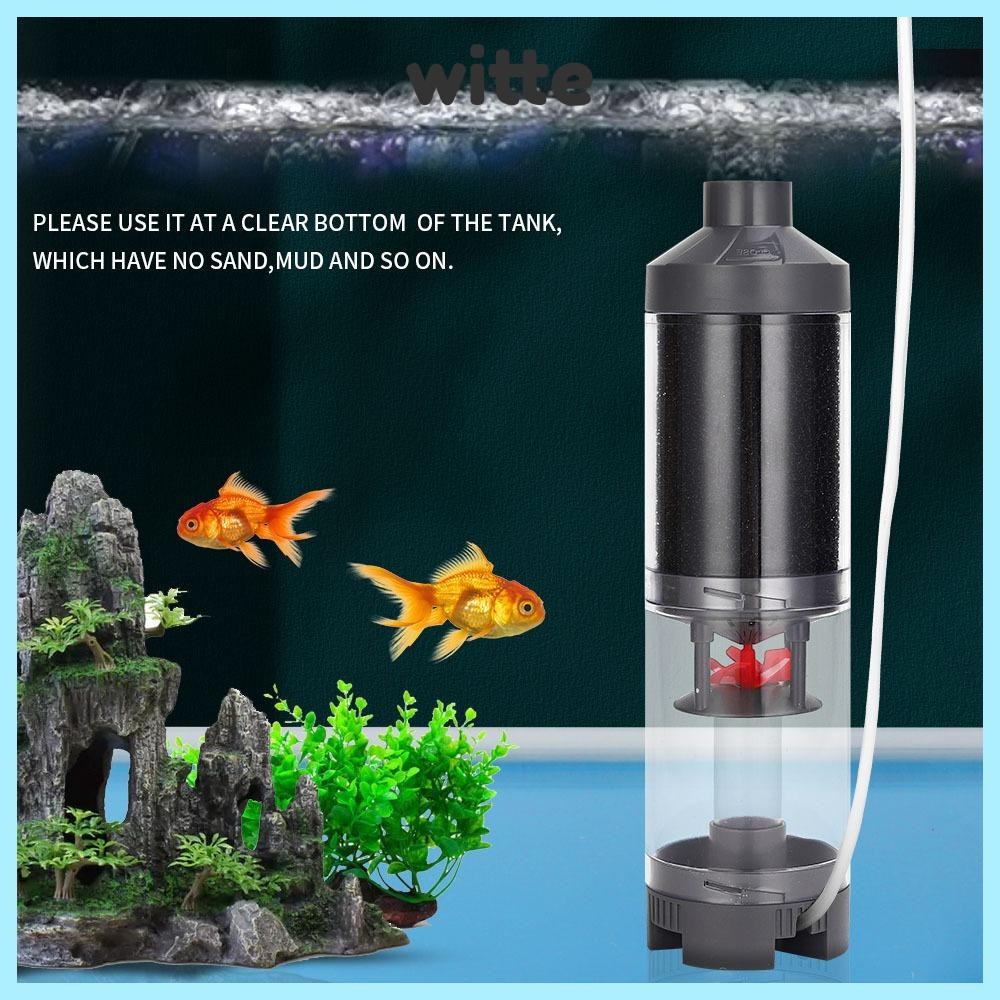 WITTE Fish Poop Collector, Removable Plastic Fish Poop Stool Toilet ...