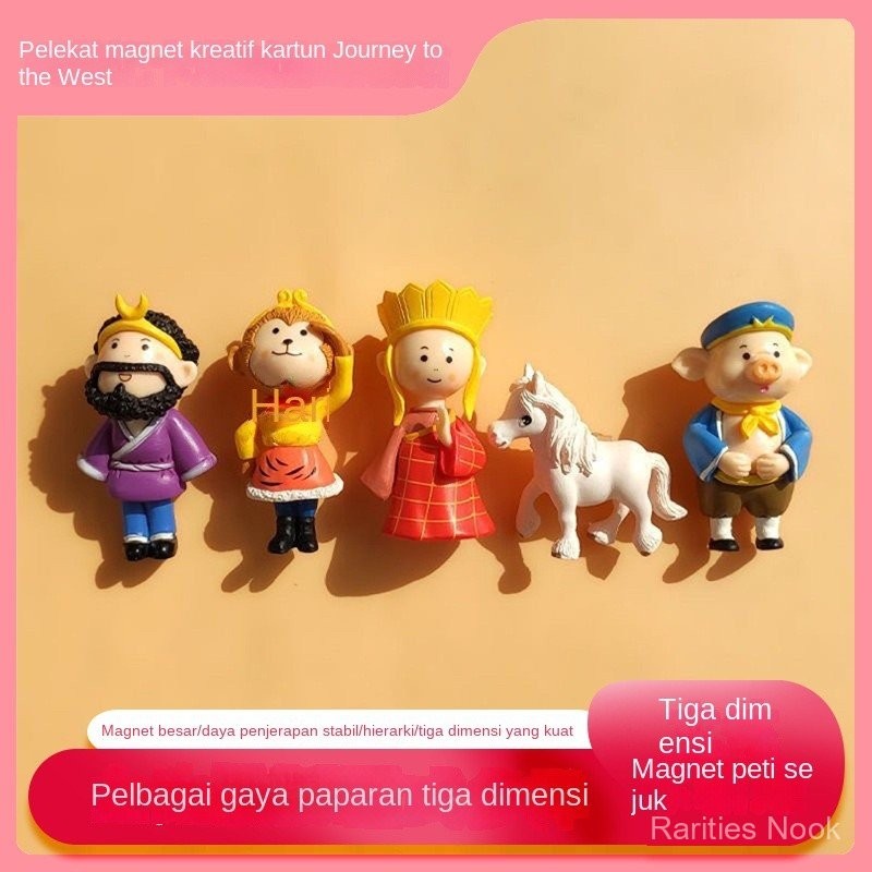 3d Three-Dimensional Refrigerator Magnets, Goku Journey to the West ...