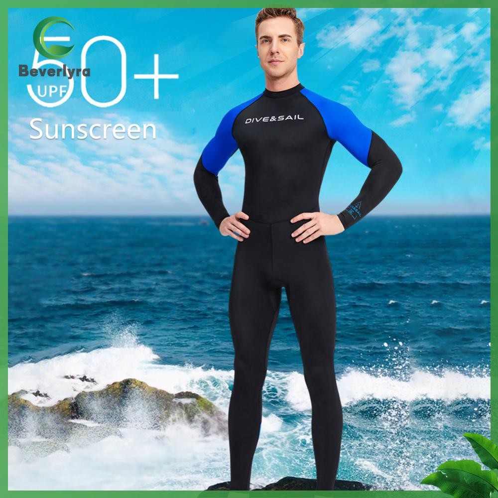 Bv Men Diving Protection Clothes Long Sleeve Sunscreen Snorkeling ...