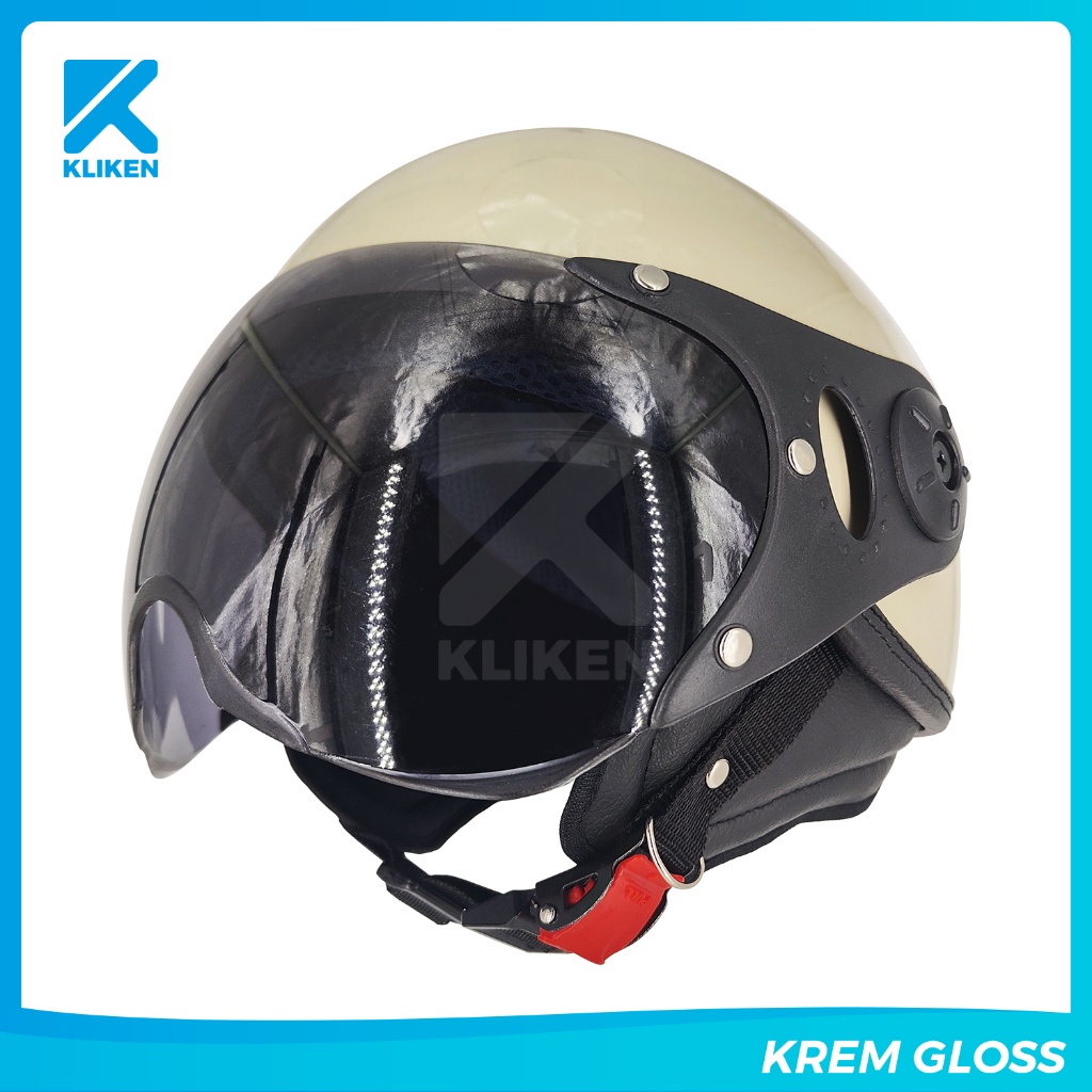 Mosar Pilot Helmet Italy Classic Half Face Adult Spet Pilot Glass ...