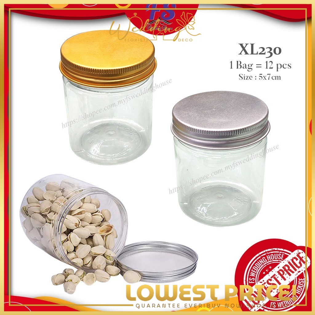 12PCS-BEKAS BISKUT MINI / BALANG KUIH / BEKAS PLASTIK / DOORGIFT ...