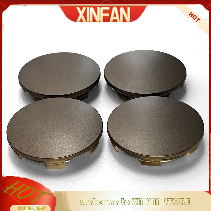 XINFAN (4PCS) Bronze 65mm Wheel Cap Rays Volk Racing TE37 CE28 RE30 ...