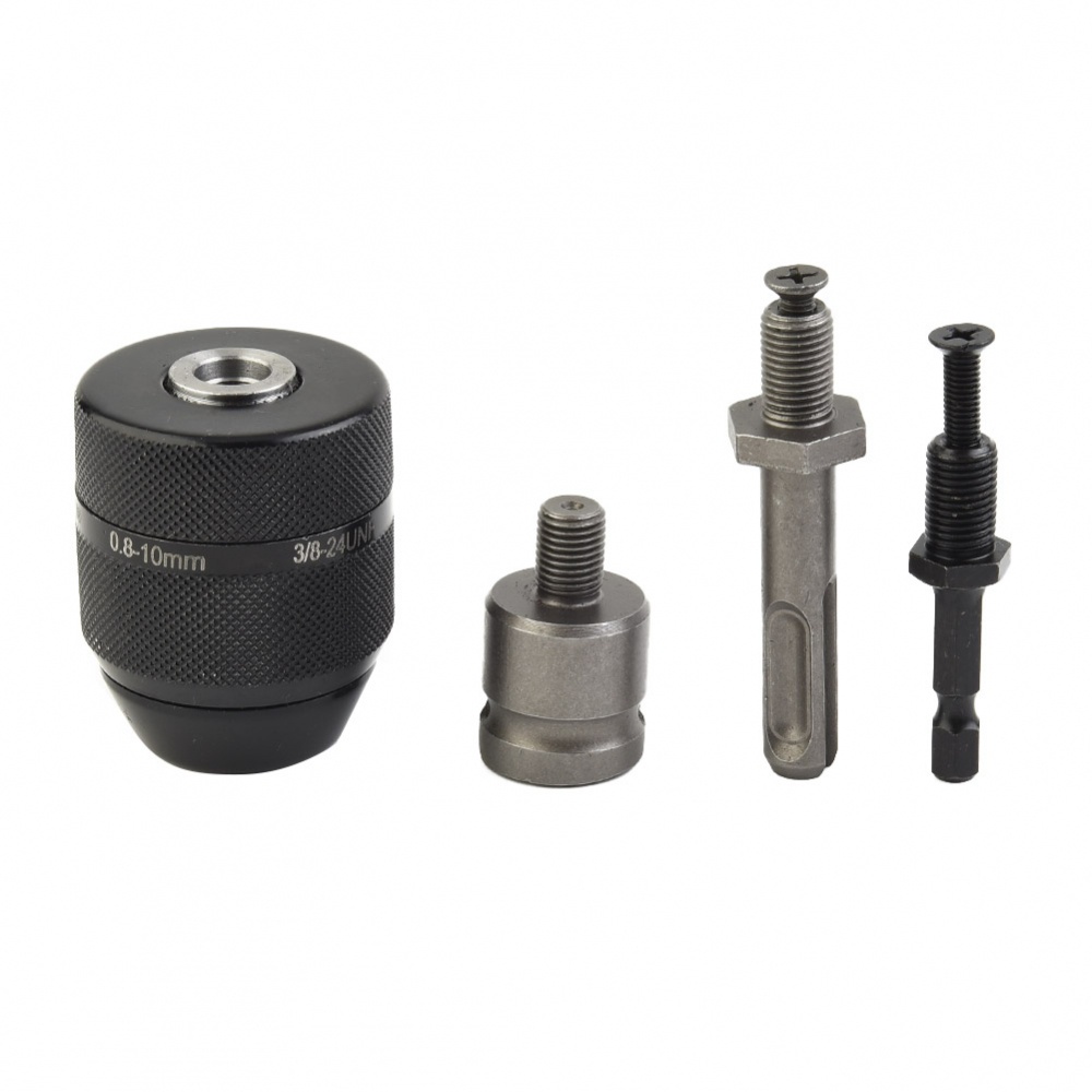 SDS Plus Adapter Drill Chuck 0.8mm-10mm Adapter Chuck Metal Drill ...