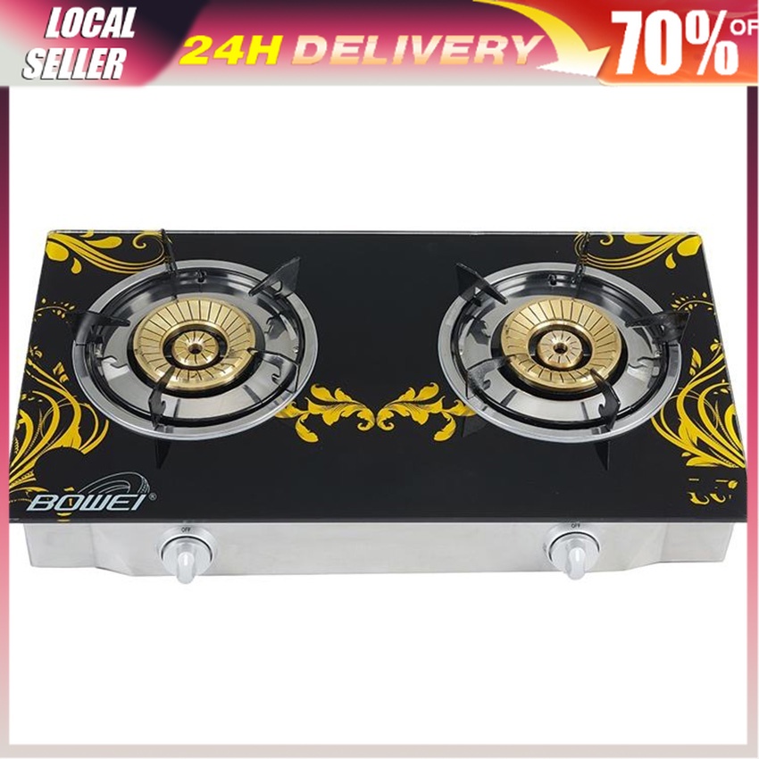 Universal 90MM Gold Gas Stove Top Cover Burner Flame Cap Cover Gas Hob ...