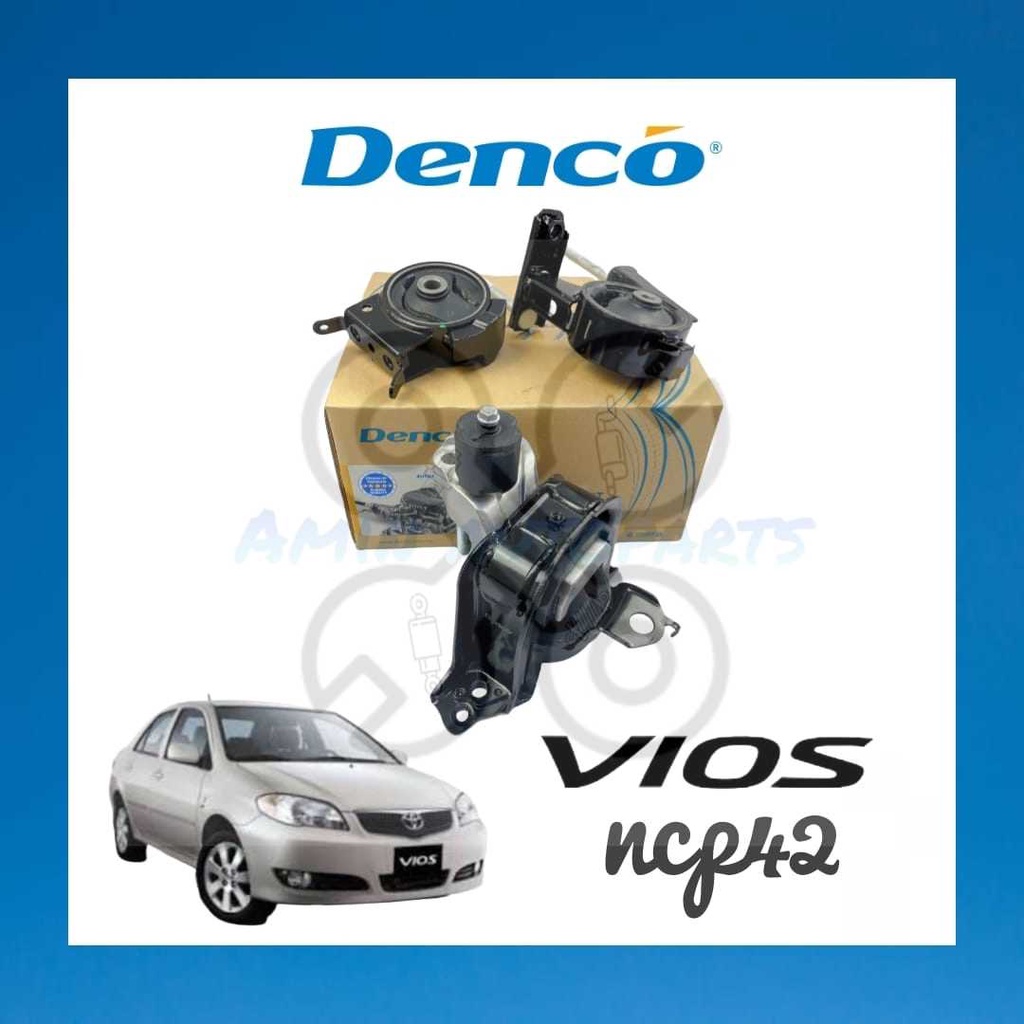 Denco Toyota Vios Ncp42 (2003-2007) Engine Mounting Kit Set Original ...