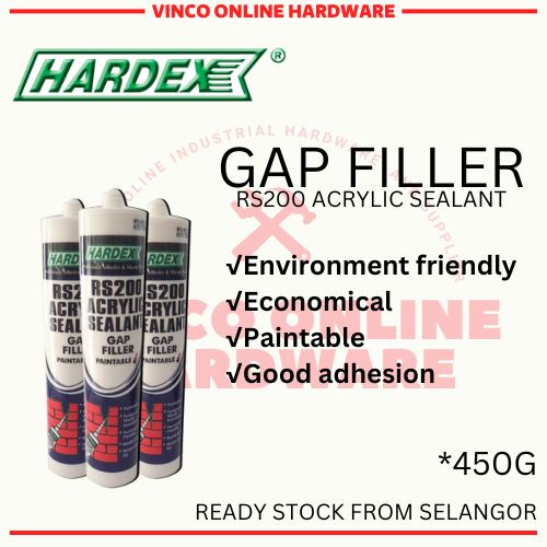 Gap Filler Silicone Sealant Acrylic Sealant Paintable White 450G 1PCS | Shopee Malaysia