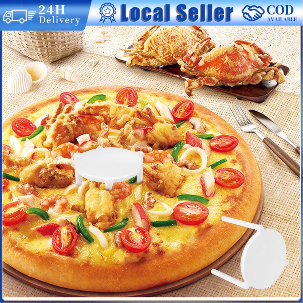 200 Pcs/Set Pizza Stand Tripod Pizza Saver Pizza Lid Support | Shopee ...