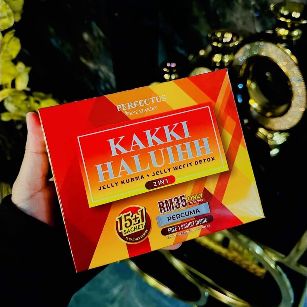 SET KAKKI HALUIHH BY PERFECTUS 16 SACHET | Shopee Malaysia